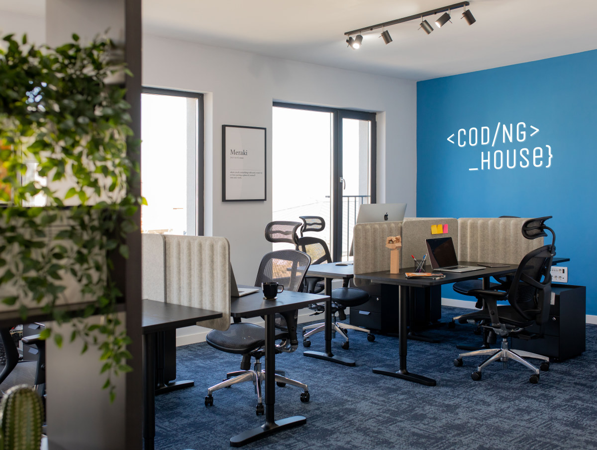 Coding House - Coworking space in Floresti, Cluj